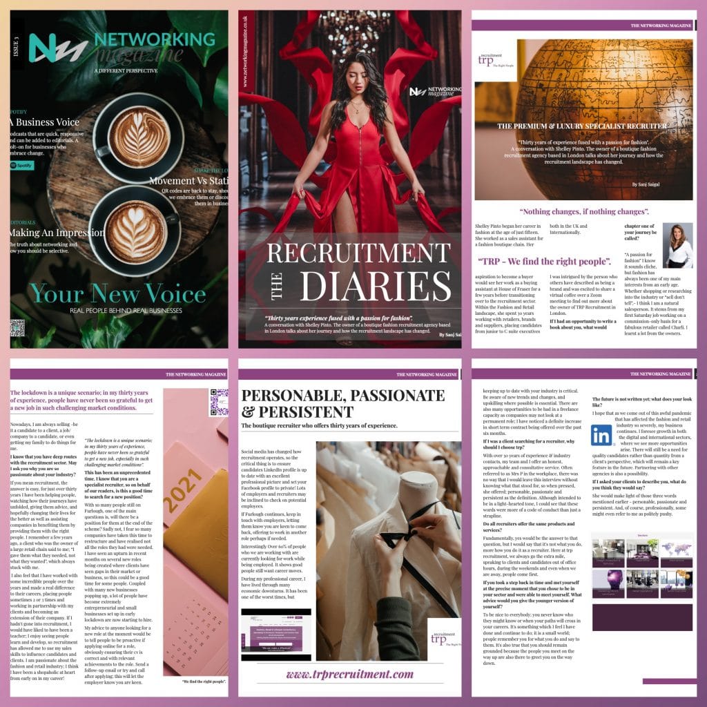 trp Recruitment London - Networking Magazine
